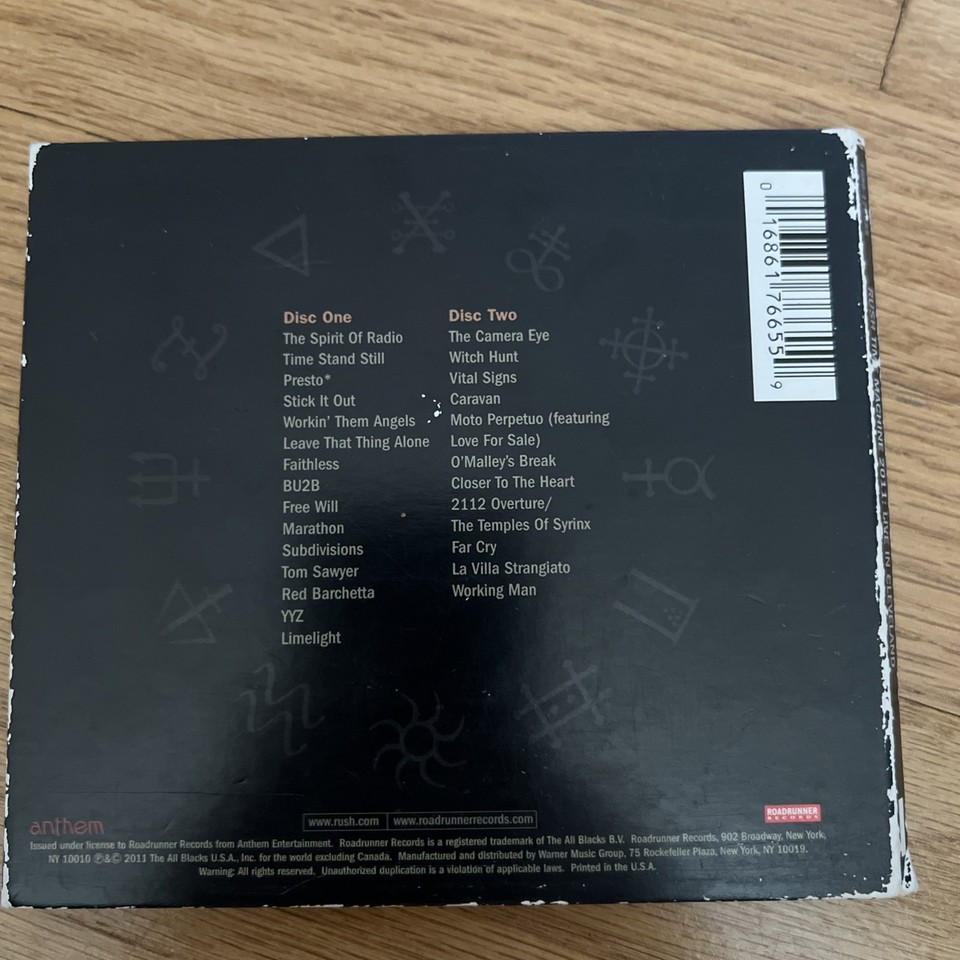 Rush - Time Machine 2011: Live In Cleveland 2 CD Set 16861766559 | eBay UK