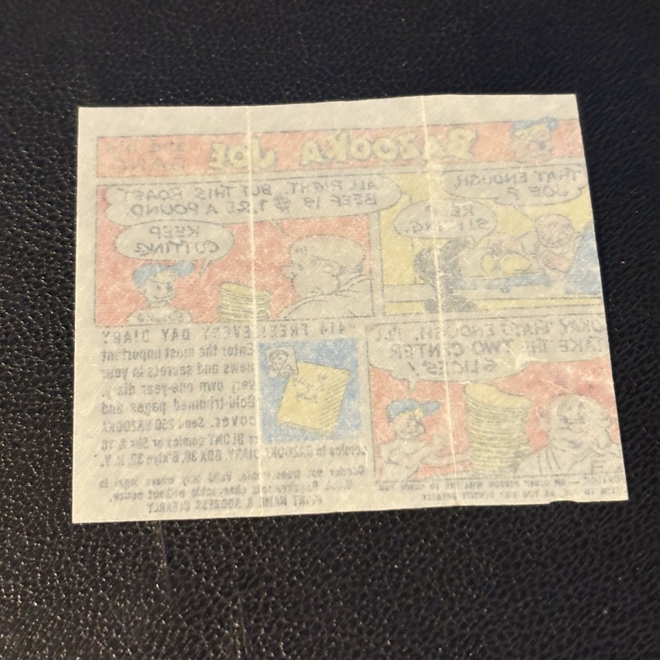 1959 Topps Bazooka Joe Comic Cards 2-59-53 Roast Beef 1G67 | eBay