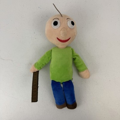 Baldi's Basics 10" Smiling Baldi Plush Toy with Ruler PhatMojo Baldy ...