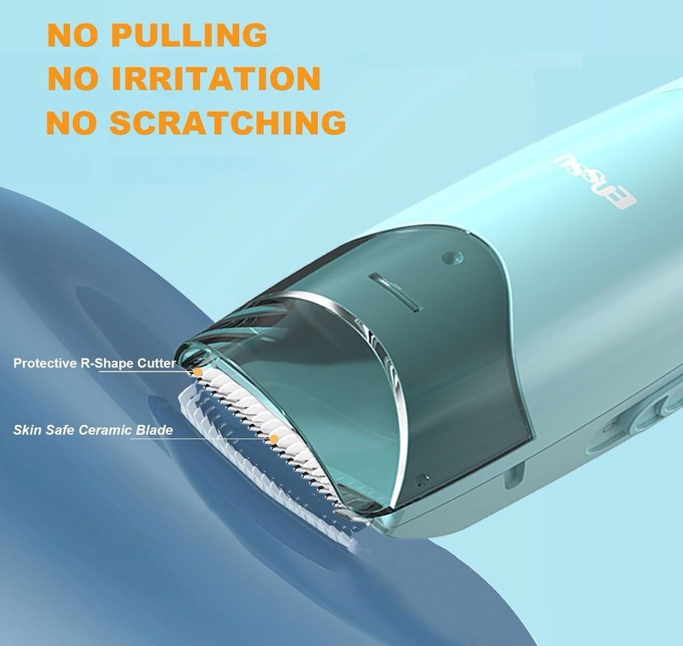 Electric Hair Clipper,Vacuum Hair Trimmer with Automatic Hair Suction ...