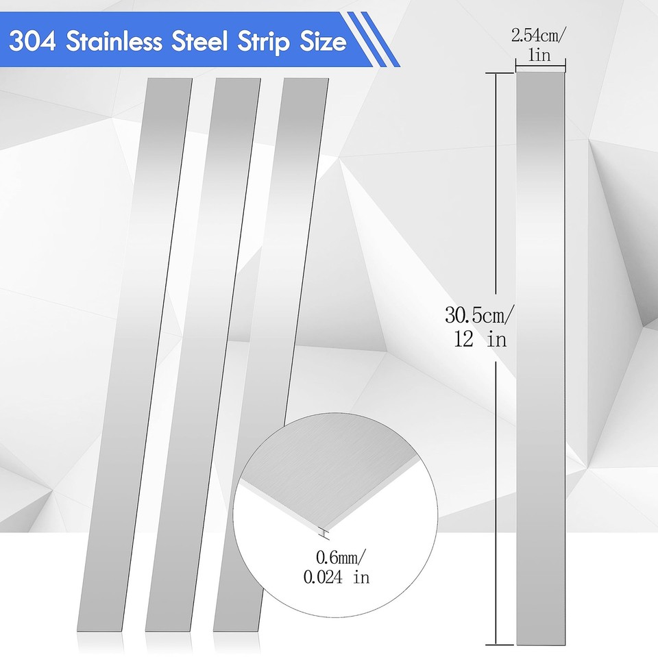 12 Pieces Metal Strips Metal Shim Stock Metal Sheet Metal Shims Gap ...