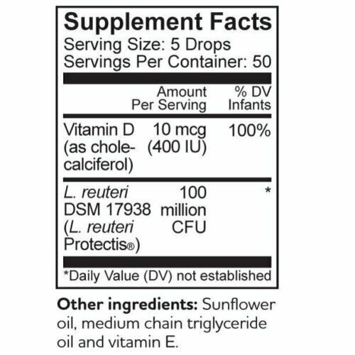 Biogaia Protectis Probiotic Baby Drops with Vitamin D3 Colic Relief ...