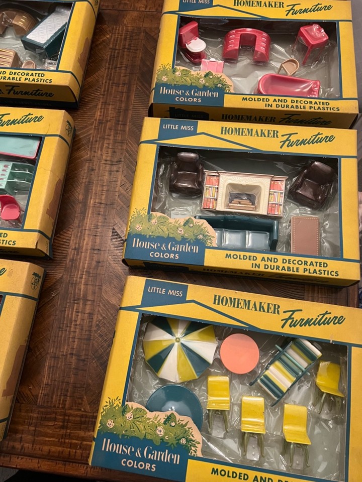 Little miss homemaker furniture, a plasco toy | eBay