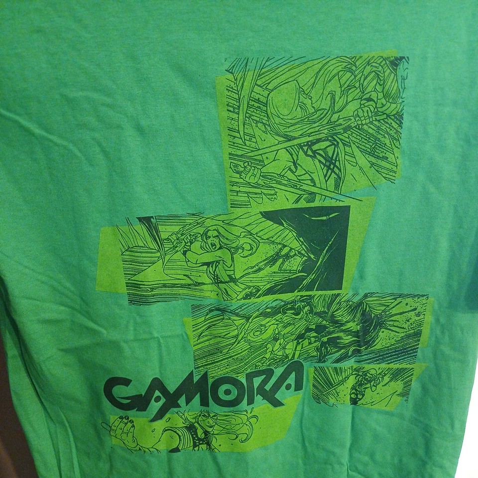 LOOT CRATE EXCL MARVEL GAMORA TEE SZ. LARGE BN COLOR GREEN | eBay