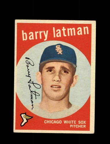 1959 BARRY LATMAN TOPPS #477 WHITE SOX *2144 | eBay