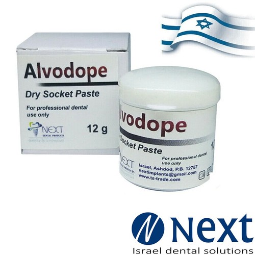 Dental Alvodope Alvocure Dry socket paste 12 gr Israel | eBay