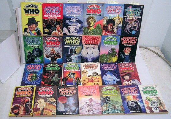 Original TARGET Doctor Who Episode Paperback Book Collection-Your ...
