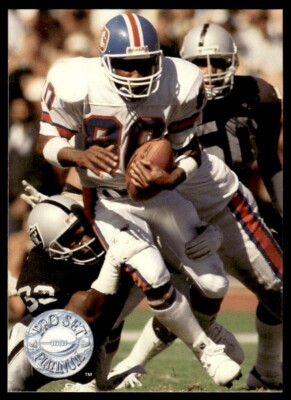 1991 Pro Set Platinum Football Card Mark Jackson Denver Broncos #181 | eBay