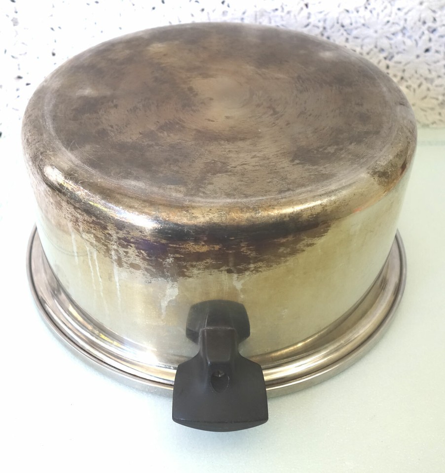 THERMO CORE Thermium Multi-Plex Stainless Steel 6 Qt Stock Pot w/Domed ...