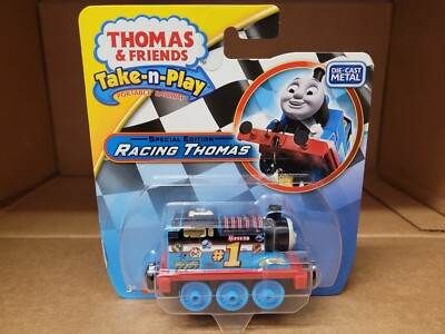 THOMAS & FRIENDS TAKE-N-PLAY RACING THOMAS 100% ORIGINAL MUST L@@K | eBay