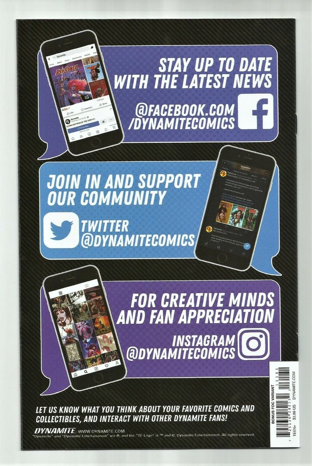 VAMPIRELLA #13 SEDUCTION OF THE INNOCENT II 2020 BONUS FOC VIRGIN ...