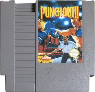 Punch Out - Nintendo NES Classic Action Adventure Fighting Video Game ...