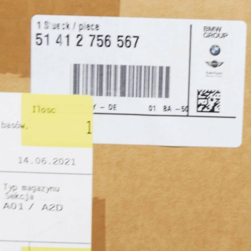 MINI COOPER R56 FRONT DOOR SPEAKER COVER GRILLE 51412756567 NO DUTY TO ...