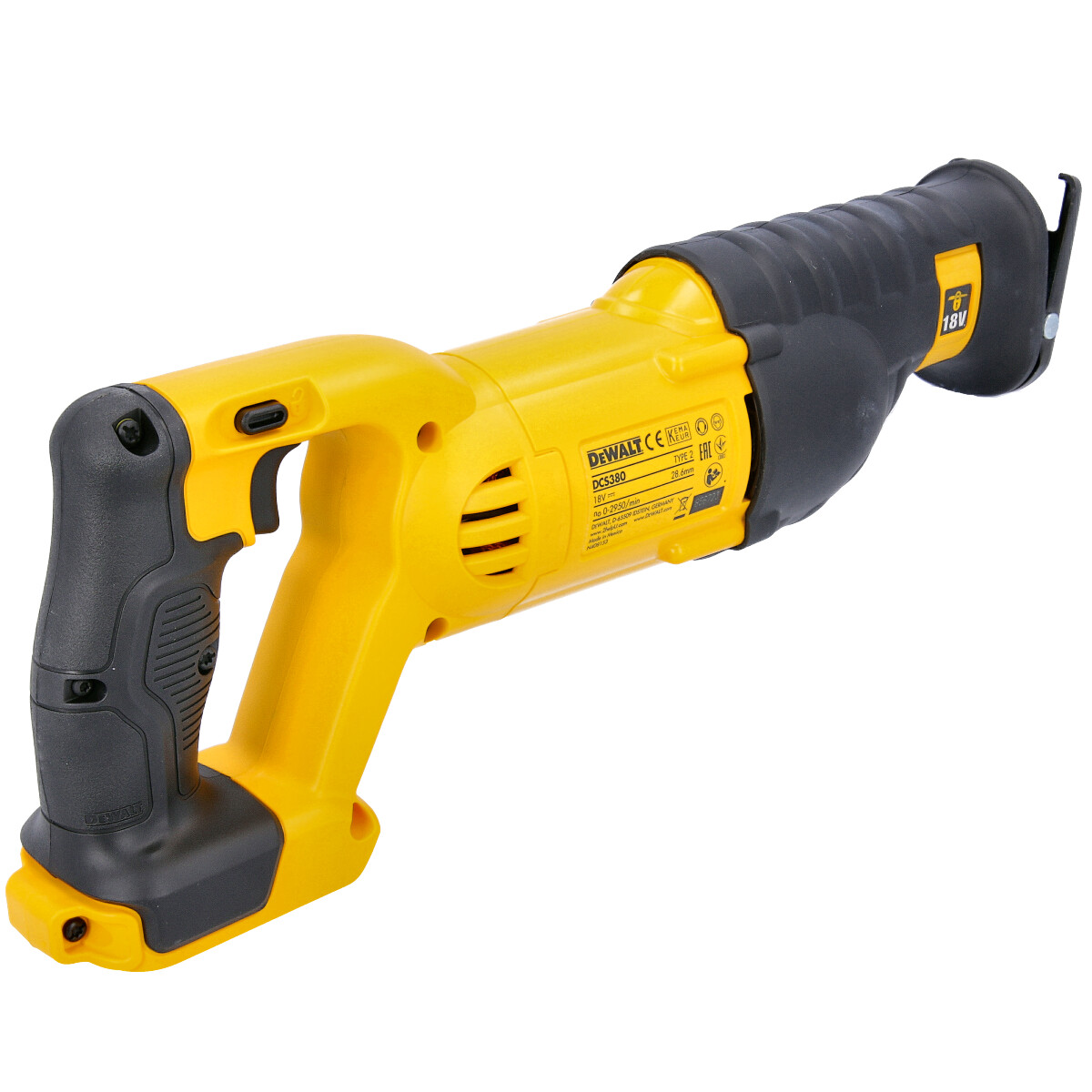 DeWalt DCS380 18V XR Li-ion Cordless Reciprocating Saw With DWST1-71195 ...