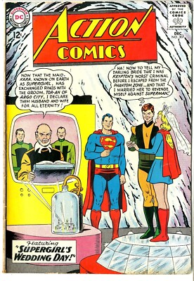 Action Comics # 307 VERY GOOD FINE December 1963 Creator names below | eBay