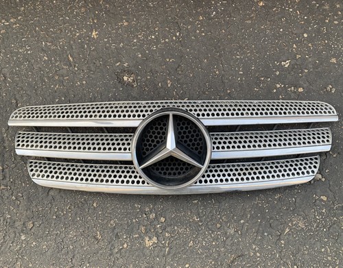1998-2005 Mercedes ML320 ML350 ML430 ML500 Complete Upper Chrome Grille ...