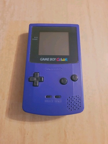 Nintendo Gameboy Color GBC Grape Purple Handheld System CGB-001 No ...