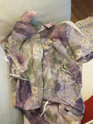 Purple Floral Granny Dress & Blouse | K Studio | Seriously, this was my ...