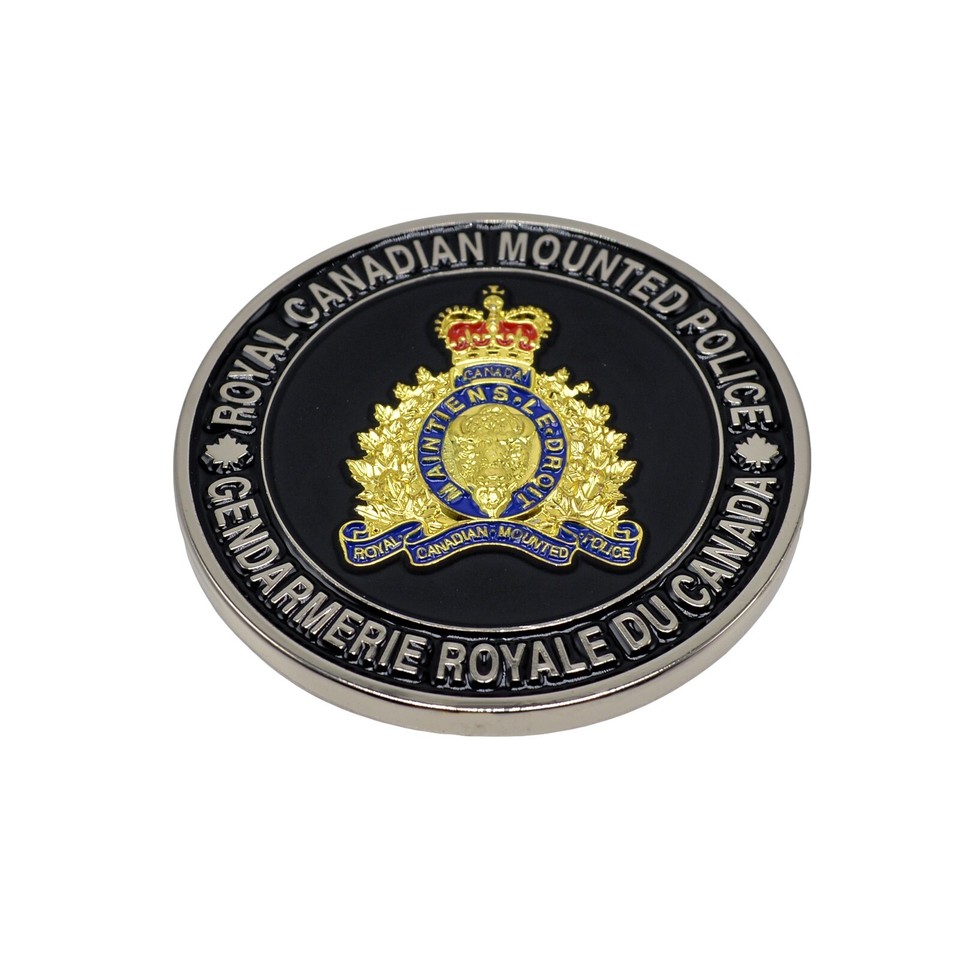 RCMP 150 Anniversary Police Challenge Coin Canada GRC Mounted Police ...
