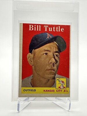 1958 Topps Bill Tuttle Baseball Card #23 EX Quality FREE SHIPPING | eBay