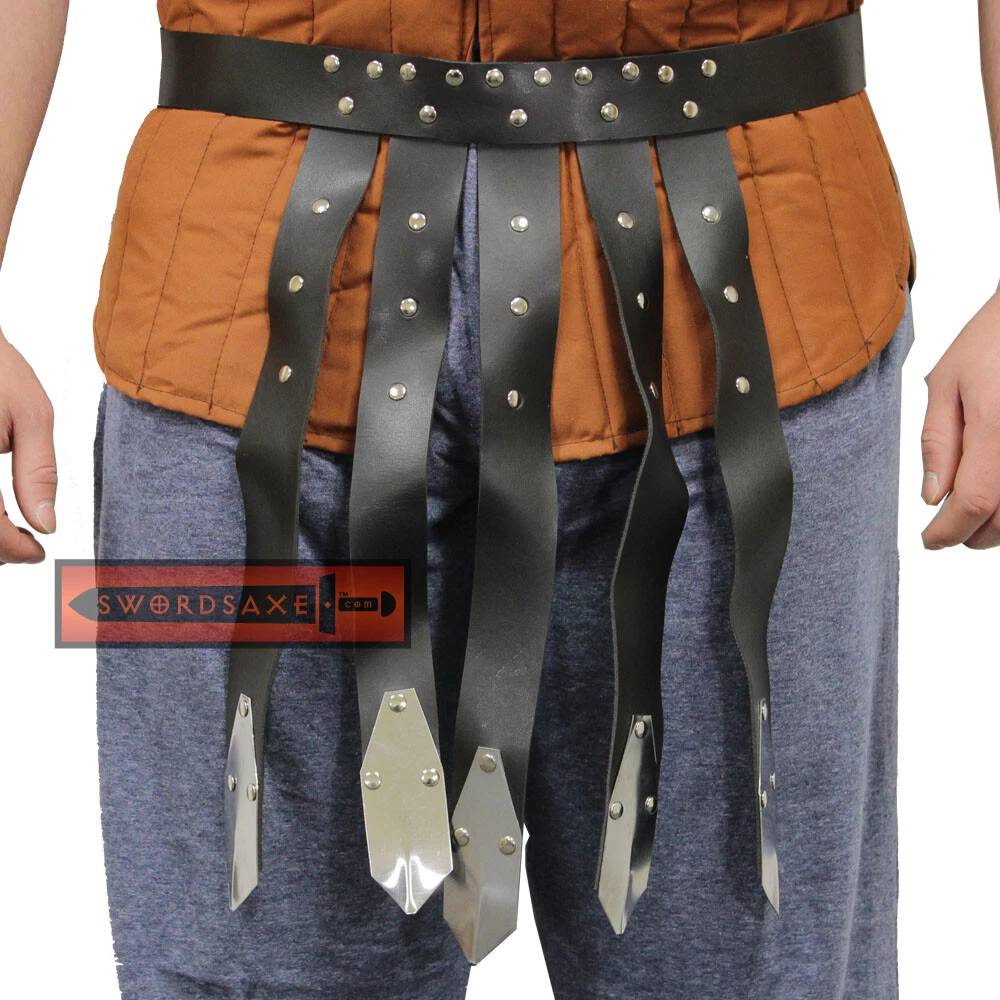 Medieval Armor Hung Middle Age Knights Tasset Battle Armor Plated Steel Waist Fauld Belt - www ...