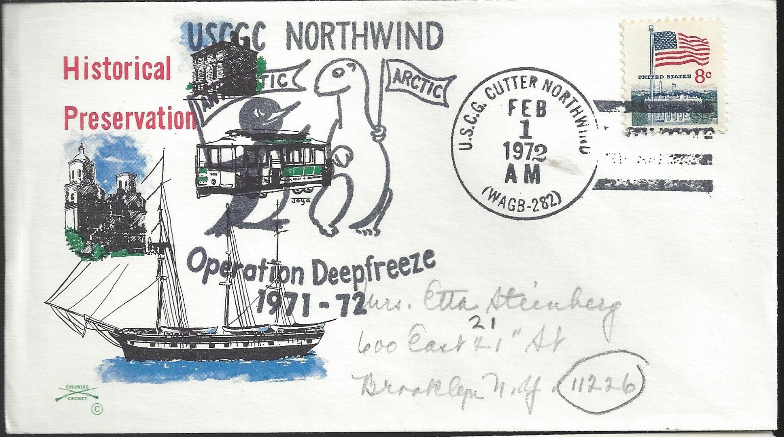 2/1/72 USCG Cutter Northwind Operation Deep Freeze | eBay