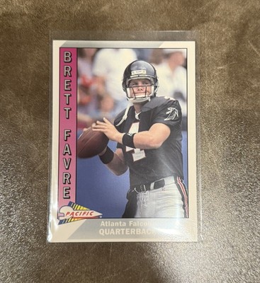 1991 NFL Pacific Pro Football Plus 2 Set Card #551 - #660 Brett Favre ...