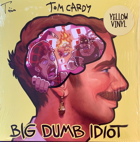 Tom Cardy - Big Dumb Idiot Yellow Vinyl LP | eBay