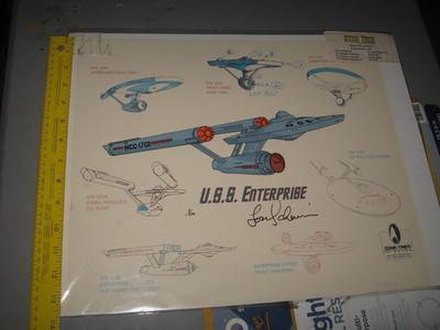Star Trek Limited Edition 16 Field Cel Signed by Lou Scheimer | eBay