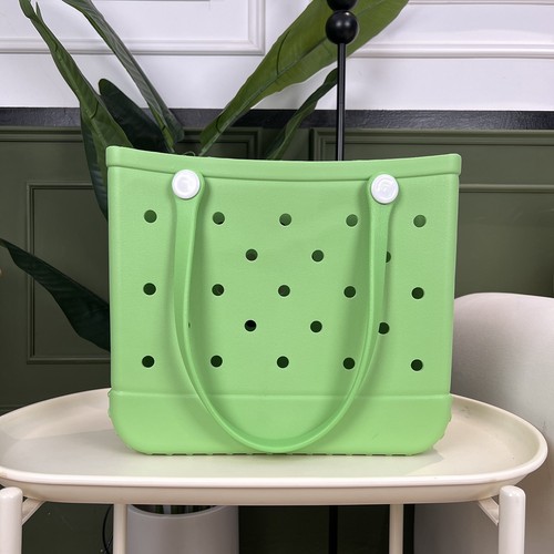 Large Silicone Tote] Durable Silicone Large Beach Tote Bag | Washable ...