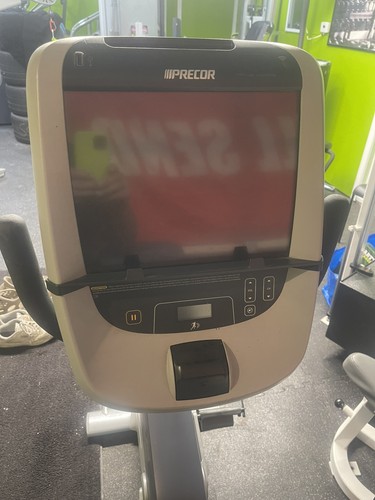 Precor RBK 885 Recumbent Exercise Bike w/ P80 Console EFX Home Used | eBay