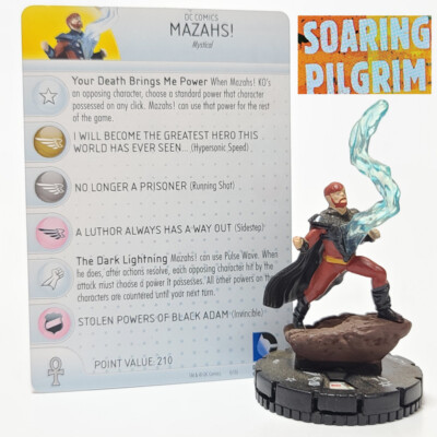 DC Heroclix MAZAHS! - 061 SUPER RARE Justice Legaue Trinity War Set | eBay