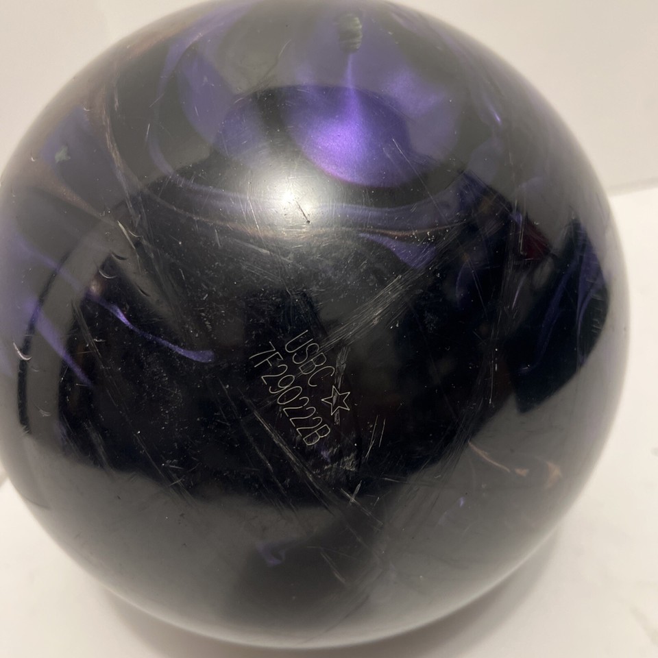 15lb Ebonite Turbo R Purple/Gold/Black Bowling Ball | eBay