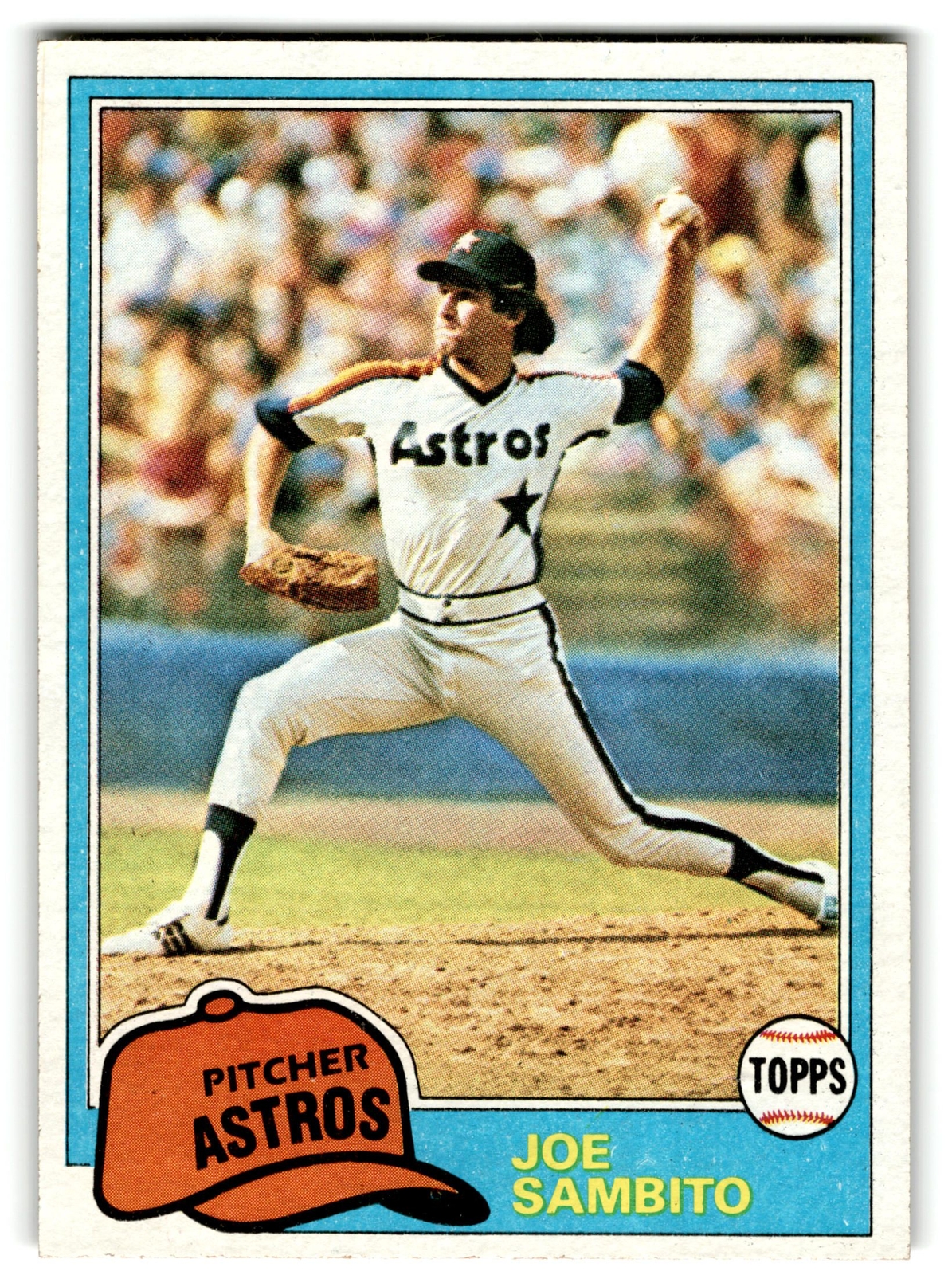 1981 Topps #385 Joe Sambito Houston Astros | eBay