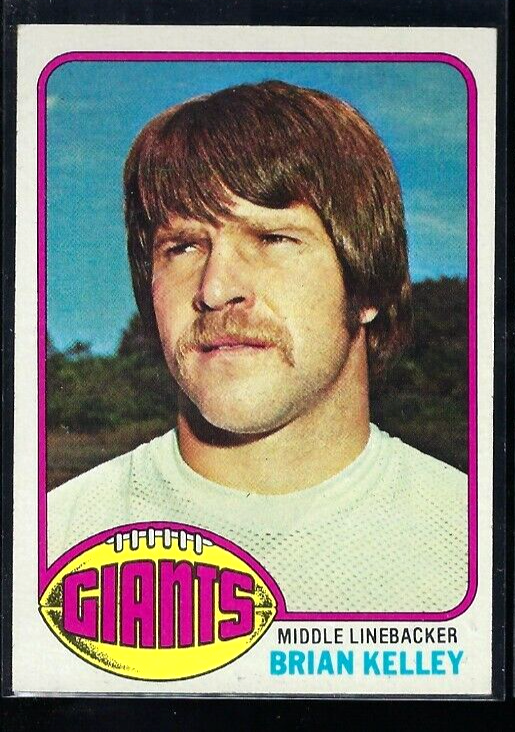 1976 Topps Football #264 - Brian Kelley - New York Giants | eBay