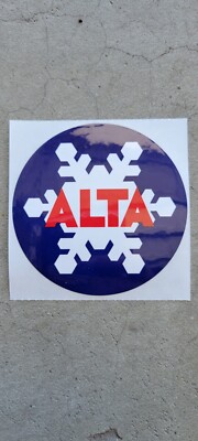 New Alta Ski Resort Sticker Decal | eBay