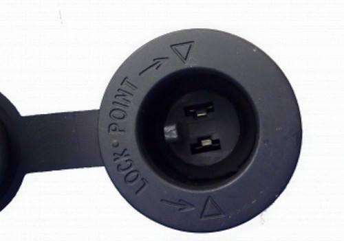 Engel Power Socket Flush Square Mount for Fridge Car 4x4 Camper Trailer ...