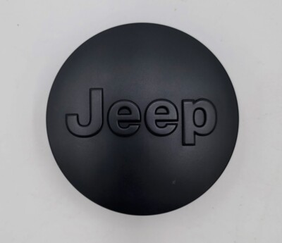 OEM Jeep 2.5" Matte Black Center Cap - 1LB77TRMAC/1LB77RXFAC | eBay