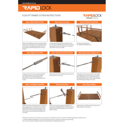Rapid Lock Balustrade System (Exclude Wire Rope) | eBay