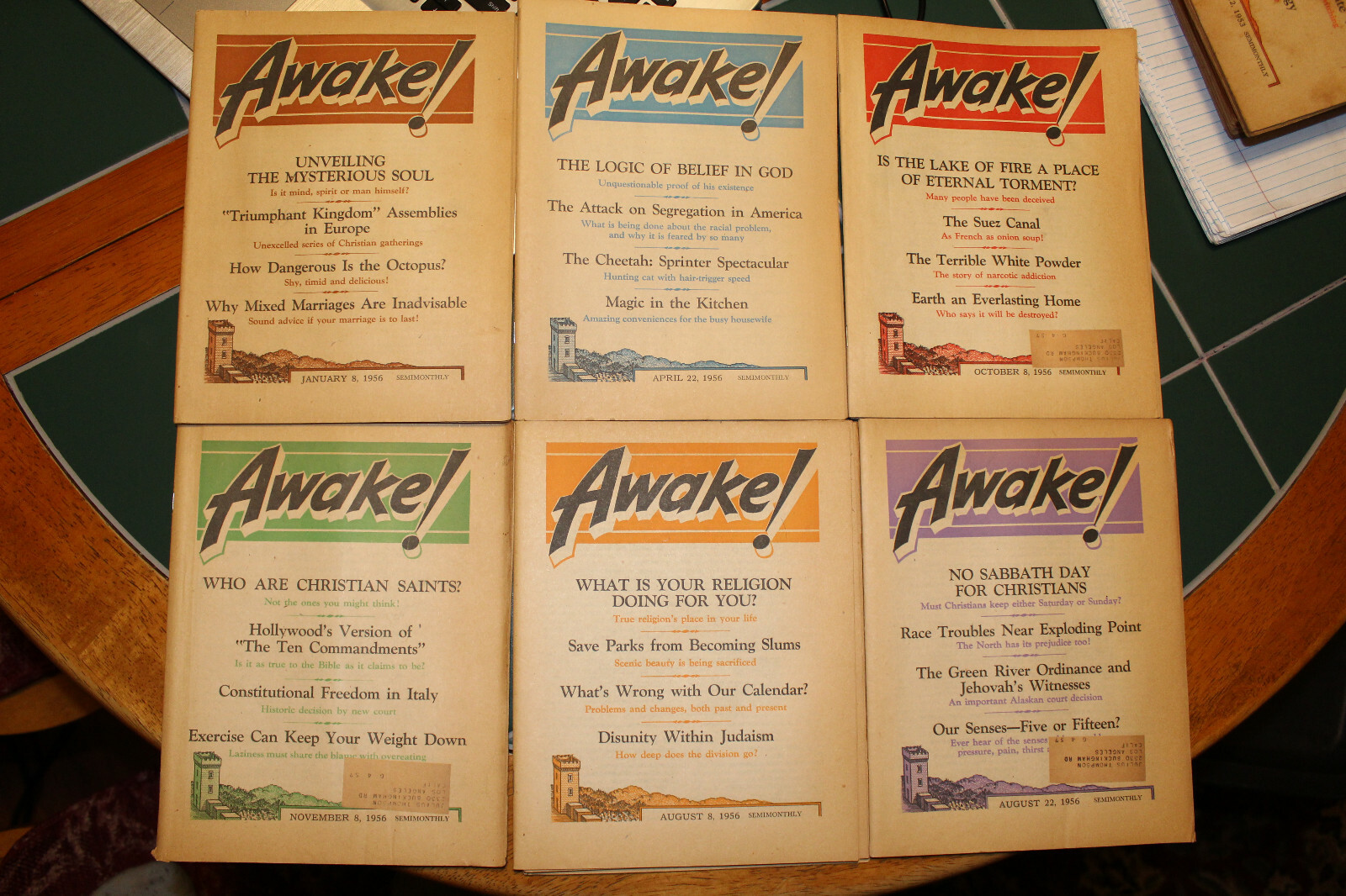 AWAKE! magazine 40's 50's PICK ONE Jehovah's Witnesses Original vtg ...