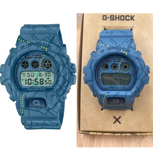 CASIO G-SHOCK DW-6900SBY-2 Blue Treasure Hunt Limited Series Digital ...