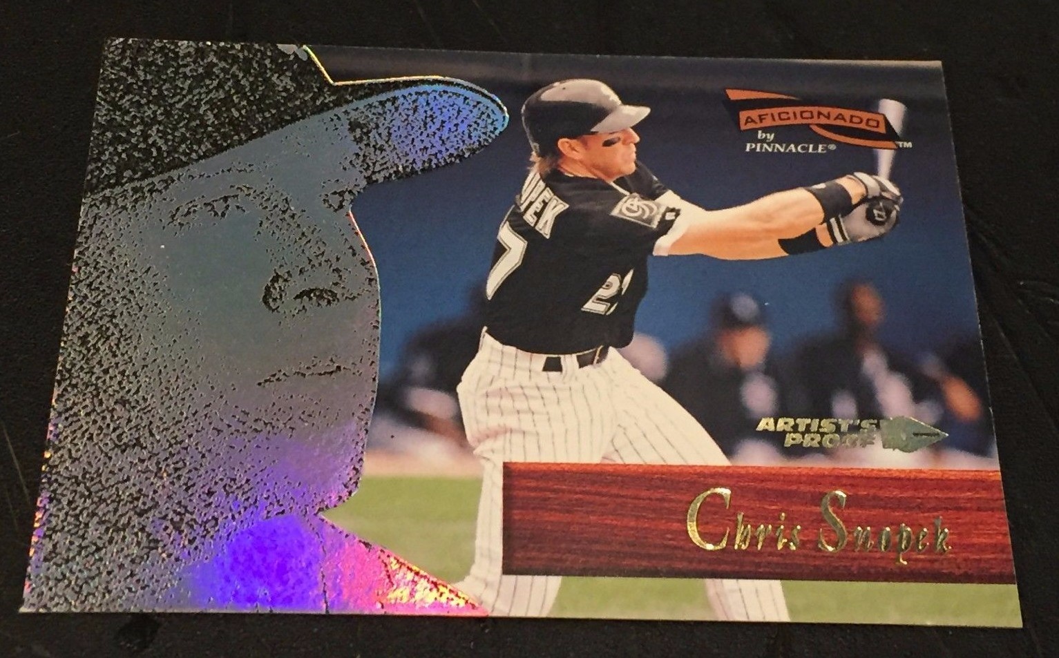 Chris Snopek 1996 Pinnacle Aficionado Artist's Proof SP Parallel #164 ...