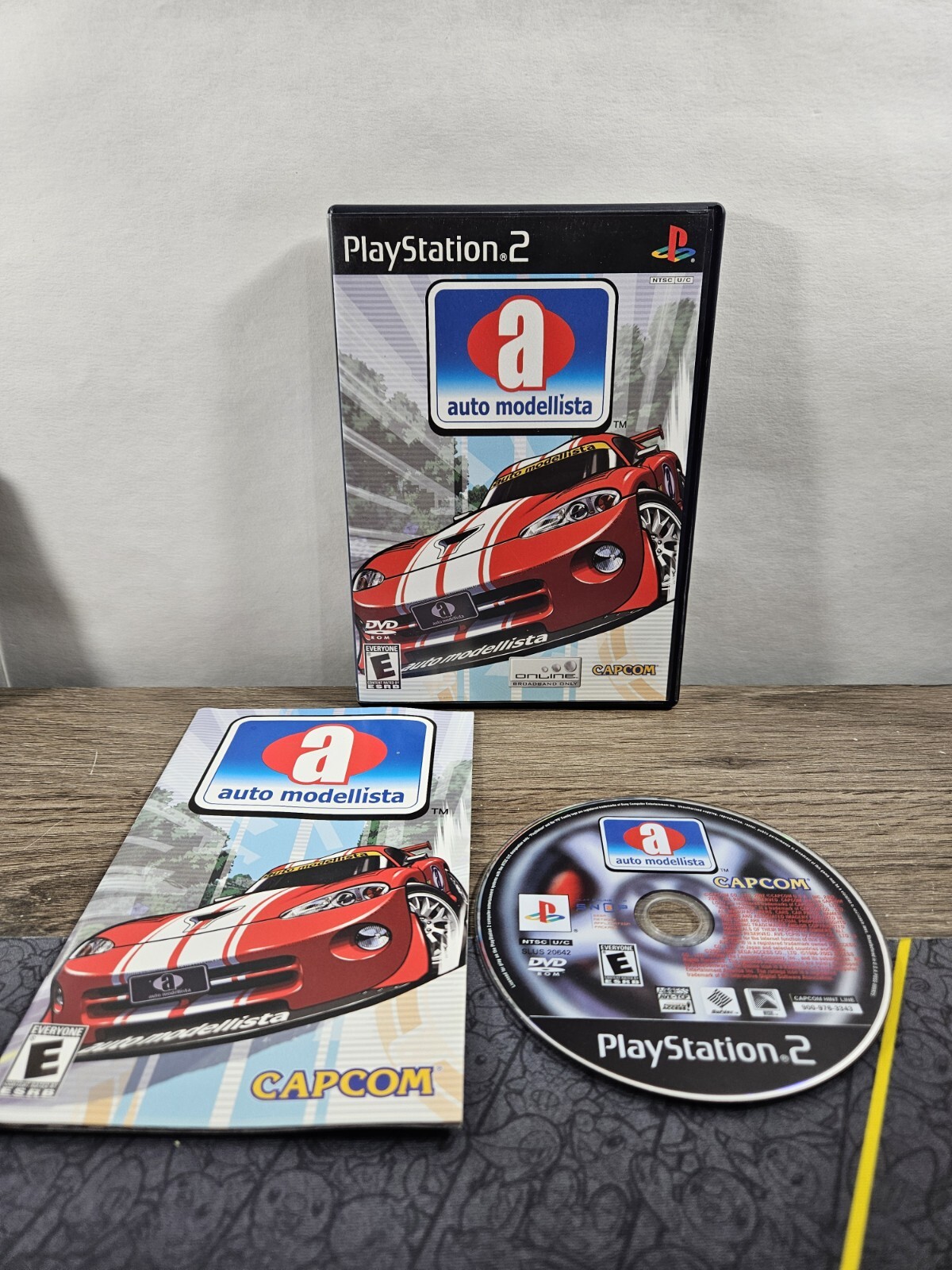 Auto Modellista (Sony PlayStation 2, 2003) PS2 Black Label W Manual ...