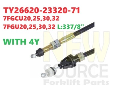 26620-23320-71 26620-22800-71 ACCELERATOR CABLE (33+7/8 ) FOR TOYOTA 7 ...