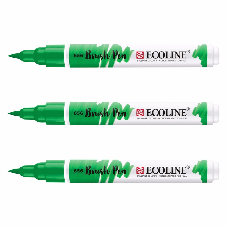 Royal Talens Ecoline Liquid Watercolour Paint Drawing Brush Pen - All ...