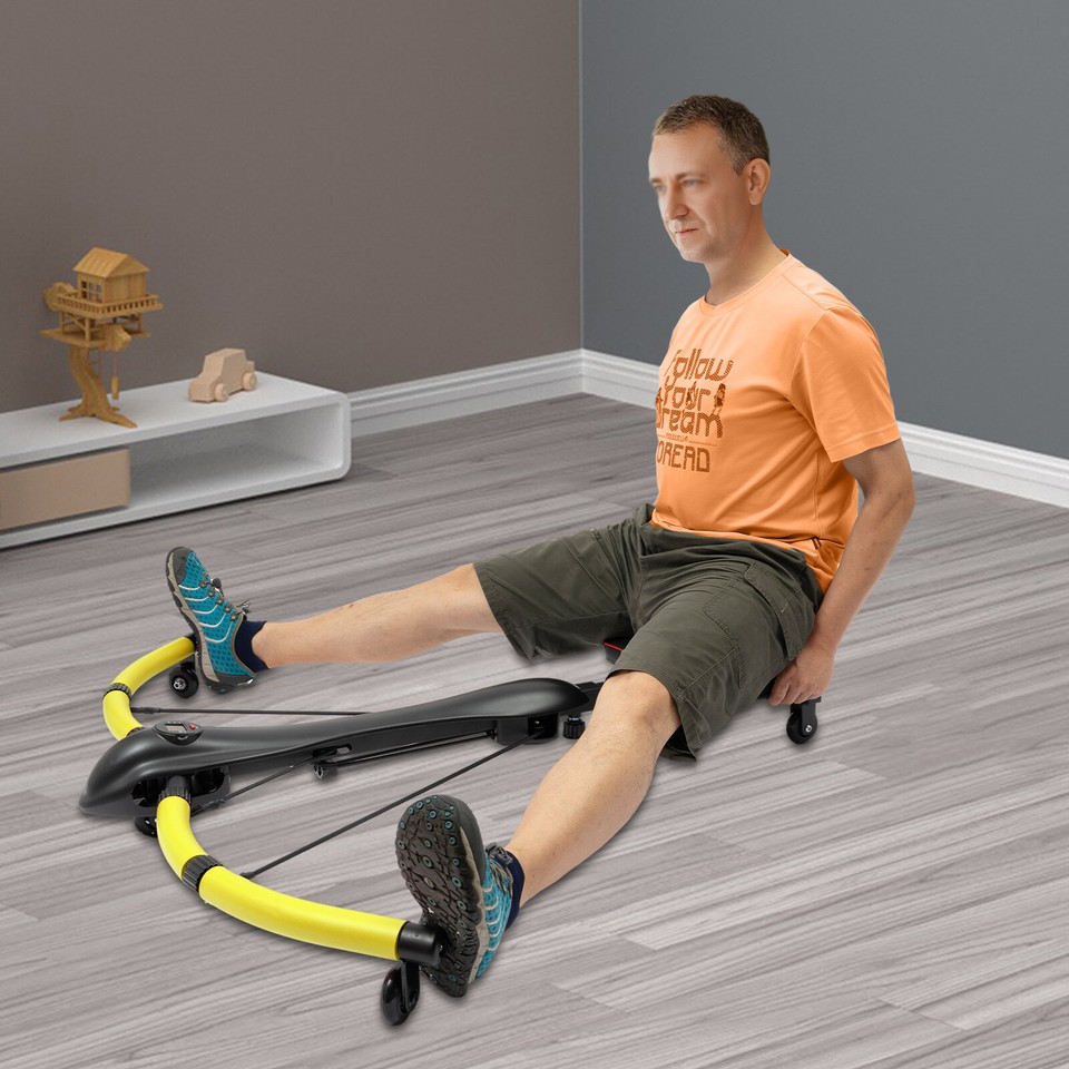 Body Workout Machine Abdominal Exercise Machine Rowing Machine Home Gym ...