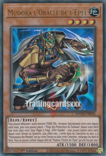 Yu-Gi-Oh! Mudora the Oracle of the Sword: UR MAMA-FR026 | eBay