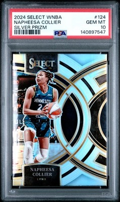 2024 PANINI SELECT WNBA SILVER PRIZM #124 NAPHEESA COLLIER PSA 10 | eBay
