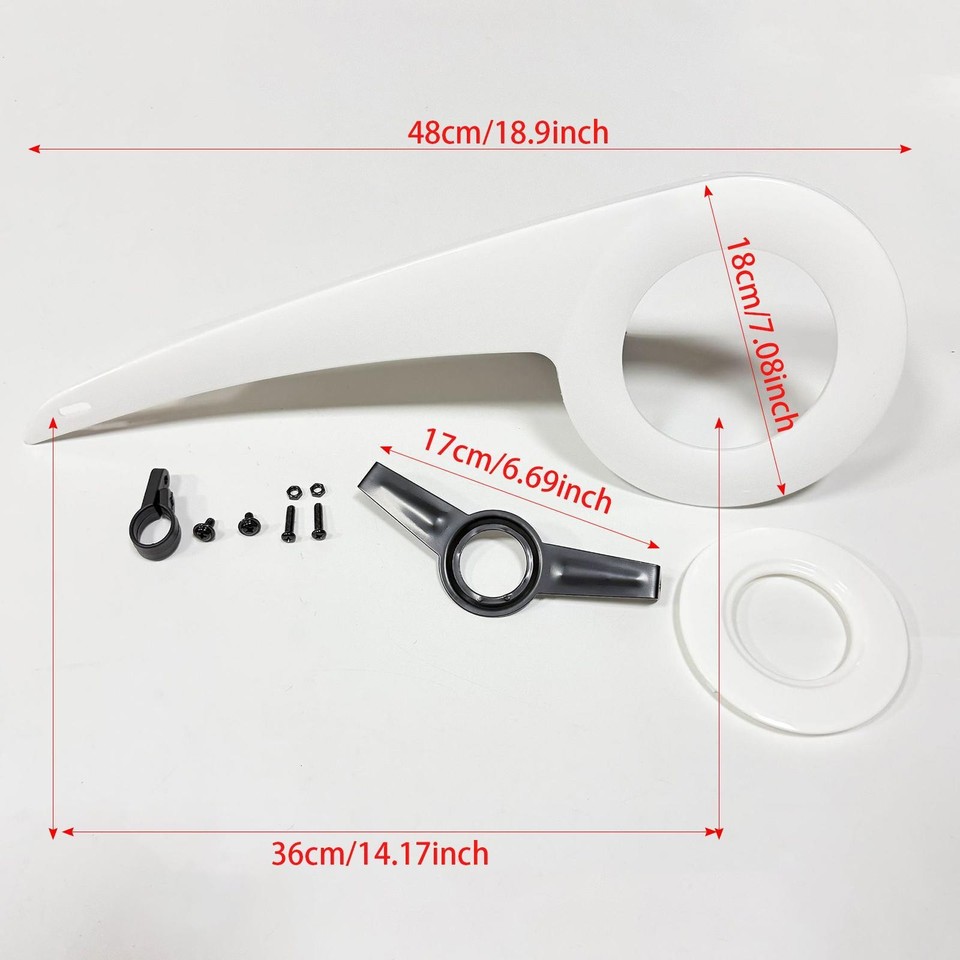 Bike Chain Guard Cover for 32T-38T Shell Sprockets Chainring | eBay ...