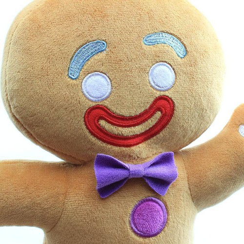 "Gingy" Gingerbread Man Plush cuddly toy from Shrek Adventure Animal ...